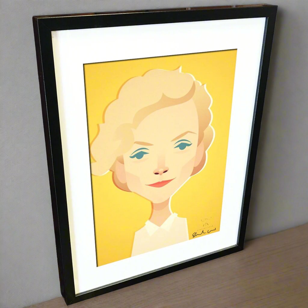 Maxine Peake by Stanley Chow - Signed and stamped fine art print
